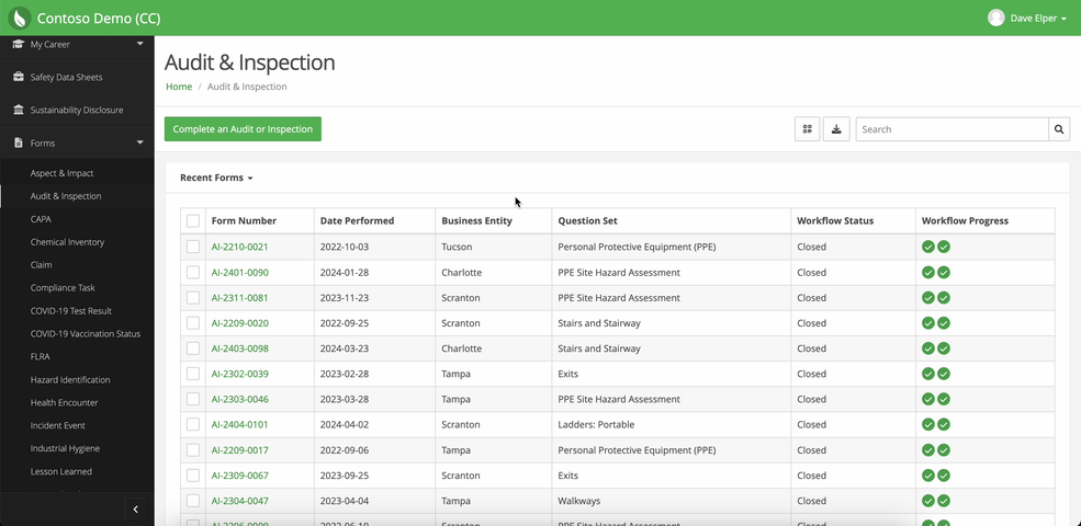 Audit and Inspection Management Software | EHS Insight